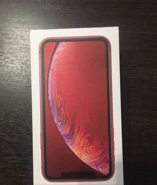 Коробка от iPhone Xr 64gb