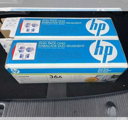 Картридж HP 36A, 80А, 49А, 12А