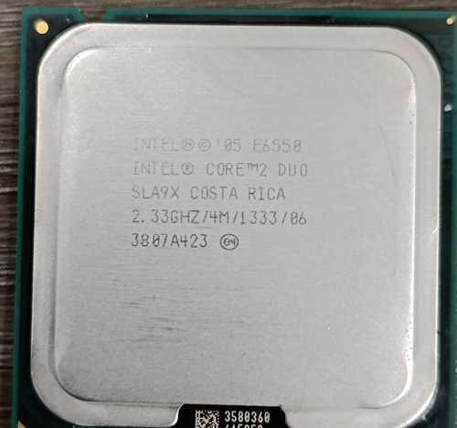 Процессор Intel Core 2 Duo E6550