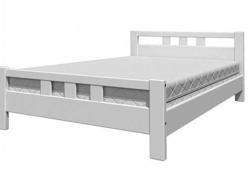Кровать из массива сосны 160х200 Вероника-2