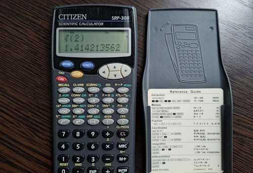 Научный калькулятор Citizen SRP-300