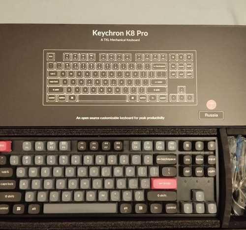Keychron K8 Pro Gateron G Pro Red Switch