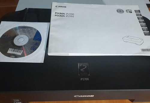 Принтер струйный canon pixma ip 2700