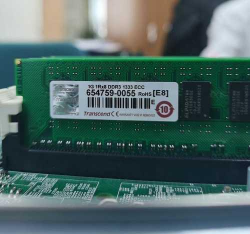 Память серверная 1gb ddr3 1333 ecc trancend