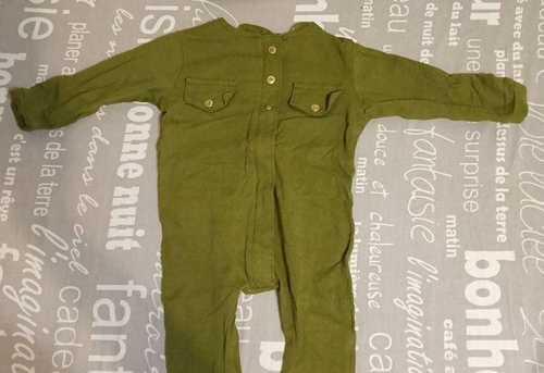 Детский военный костюм для мальчика 68