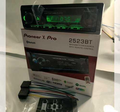 Магнитола pioneer с блютусом