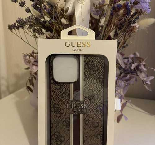 Чехол guess на iPhone 14 pro max оригинал