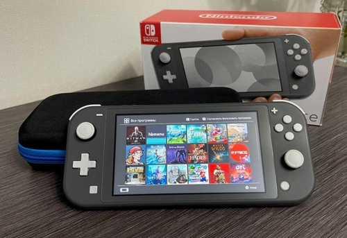 Чипованный Nintendo Switch полный комплект