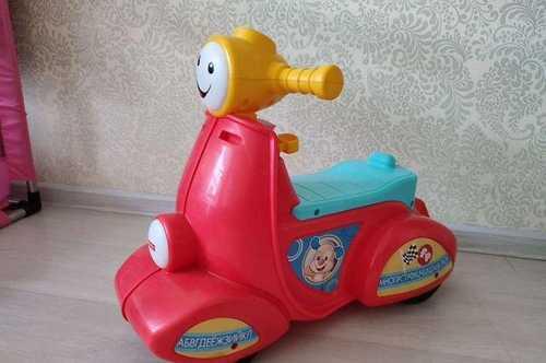 Детская машинка каталка Fisher Price