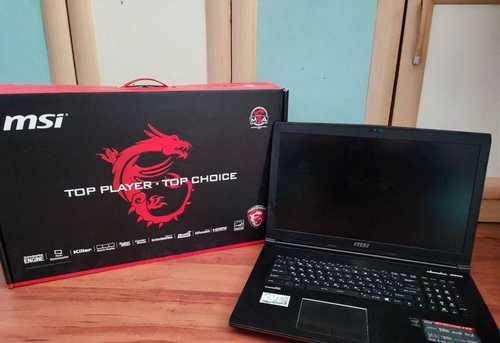 Игровой ноутбук MSI GP72 2QE Leopard Pro