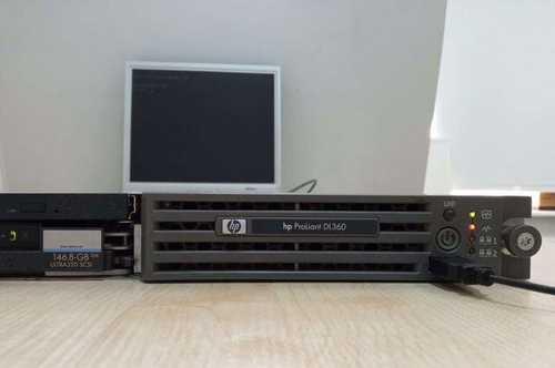 Сервер HP proliant DL360