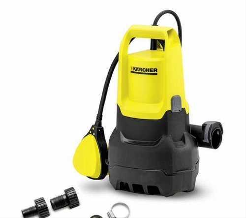 Насос погружной дренажный для грязной воды karcher