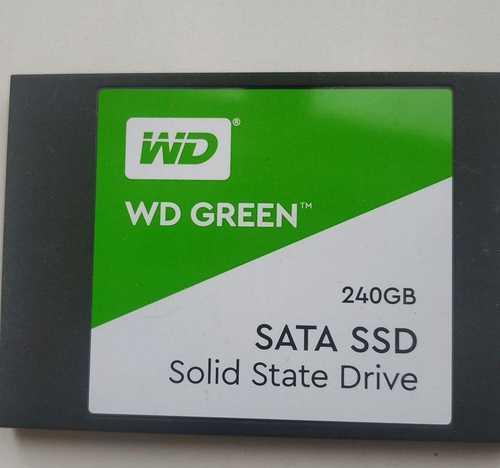 Ssd WD green 240 gb