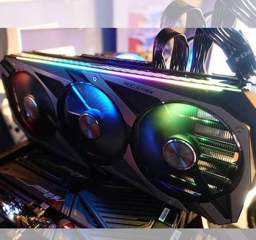 Видеокарта Asus GeForce RTX 3080 ROG Strix OC 10GB