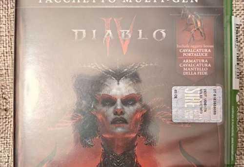 Diablo 4 xbox диск