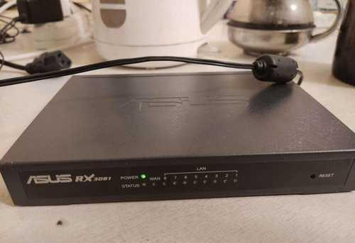 Маршрутизатор Asus RX3081, 1xWAN, 8xLAN