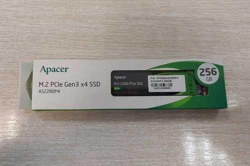 SSD диск m2 nvme apacer 256Gb PCI-E, новый