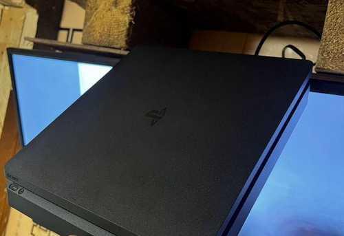 Sony PS4 slim с играми 2 геймпада