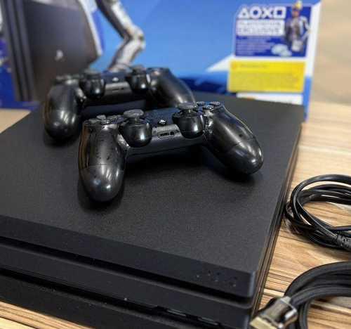 Sony playstation 4 pro 1tb 2 джойстика