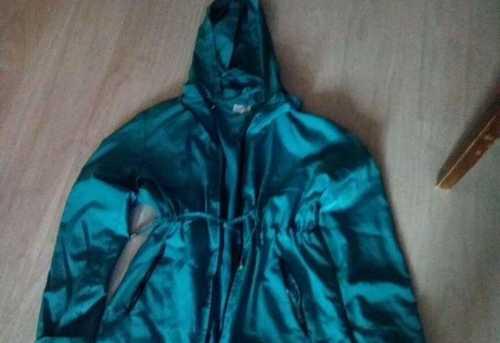 Куртка болоневая, токая, дождевик, размер50