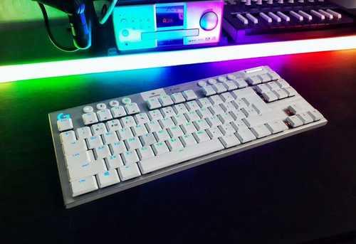 Игровая клавиатура Logitech G915 TKL Tactile White