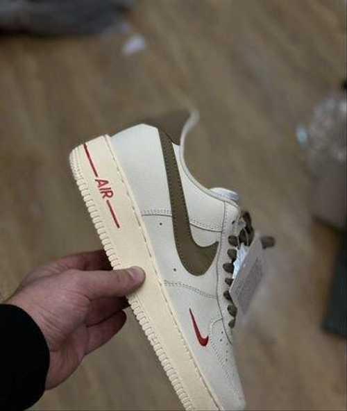 Nike air force 1 low premium white brown