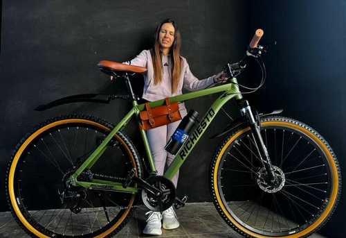 Велосипед алюминиевый взрослый 29 зеленый