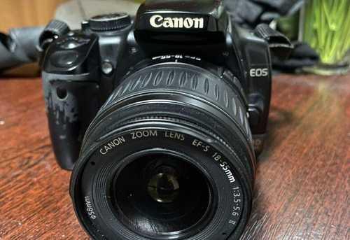 Зеркальный фотоаппарат Canon eos 400D(светофильтр)