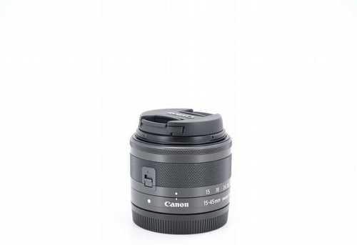 Canon EF-M 15-45mm F3.5-6.3 IS STM как новый