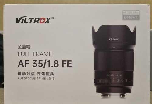 Viltrox AF 35mm f/1.8 FE-mount