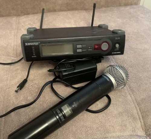 Радиомикрофон shure slx sm58