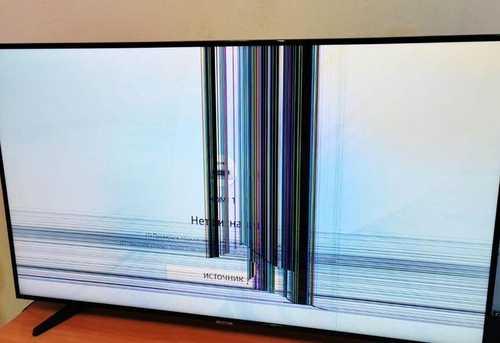 Телевизор UE55NU7100U разбита матрица