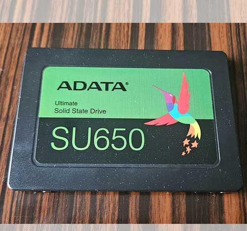 120 Гб SSD SATA III накопитель adata SU650