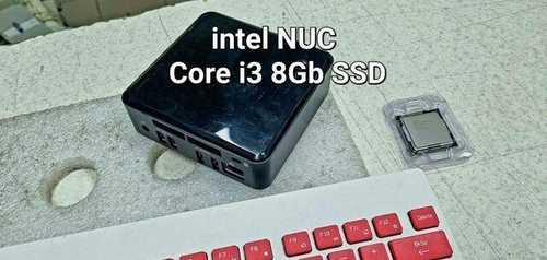 Intel NUC i3-3217u 8Gb SSD120 мини пк
