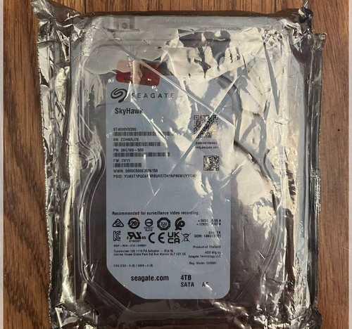 Жесткий диск Seagate SkyHawk 4TB ST4000VX000