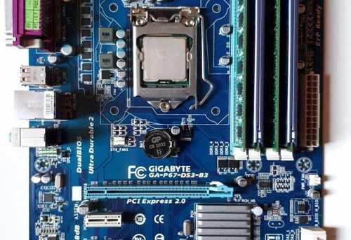 Комплект P67/E3-1270/12Gb LGA1155