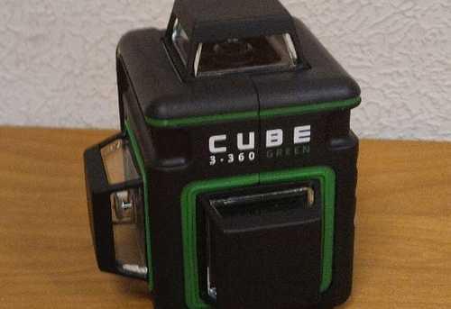 Лазерный уровень ADA cube 3-360 Green ultimate