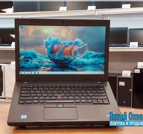 Ноутбук Lenovo 14 FHD, Core i3 6100U, SSD, Гаранти