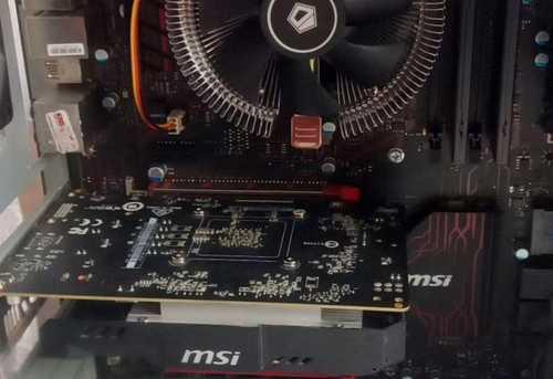 Сборка Ryzen 7 2700+msi x370 gaming plus+16gb