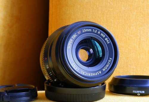Fujifilm xf 23mm f/2 R WR