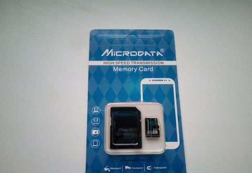 Карты памяти MicroSD 16 32 64 gb картридер Новые