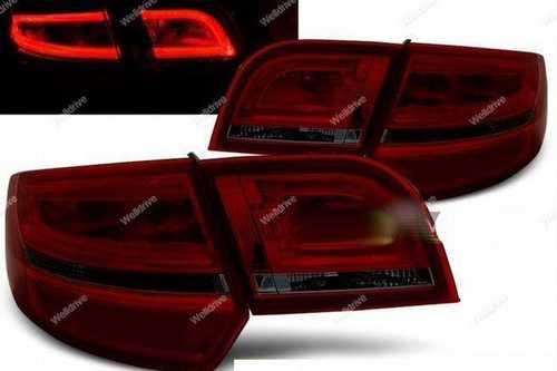 Фонари Audi A3 8P 04-08 Sportback Led кр-тонирован