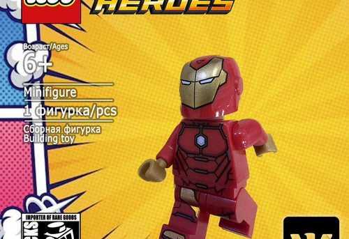 Lego Минифигурка Super Heroes Железный человек sh3