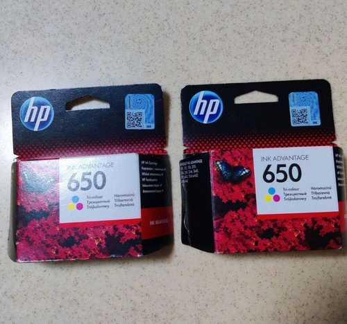 Картридж HP color 650