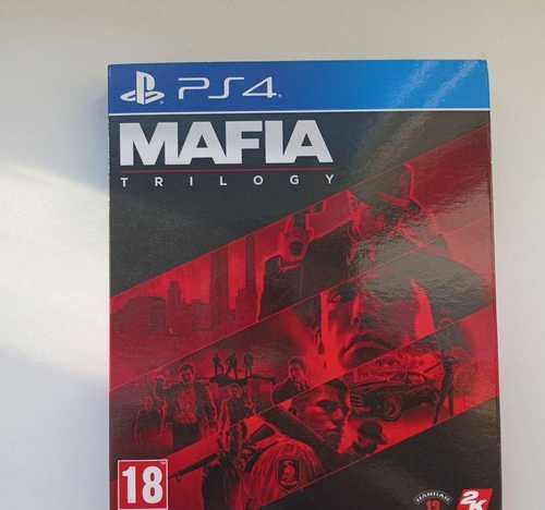 Диск для PS 4. Mafia: Trilogy. Новый