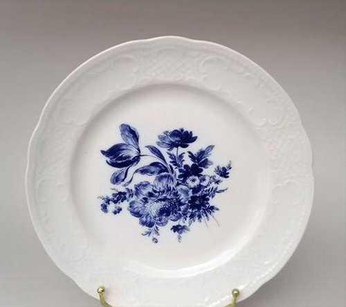 Тарелка с синими цветами Германия