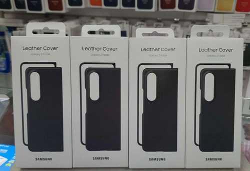 Чехол на Samsung z fold 4 leather case