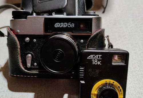Пленочный фотоаппарат фэд5В иАгат 18к