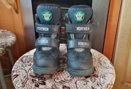 Зимние ботинки Minimen р-р32