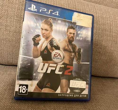 Диск UFC 2 ps4